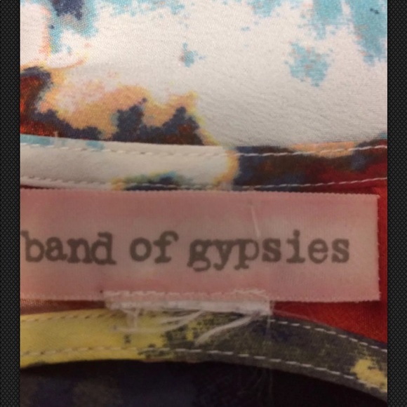 Band of Gypsies | Dresses | Band Of Gypsies Anthropologie Watercolor ...